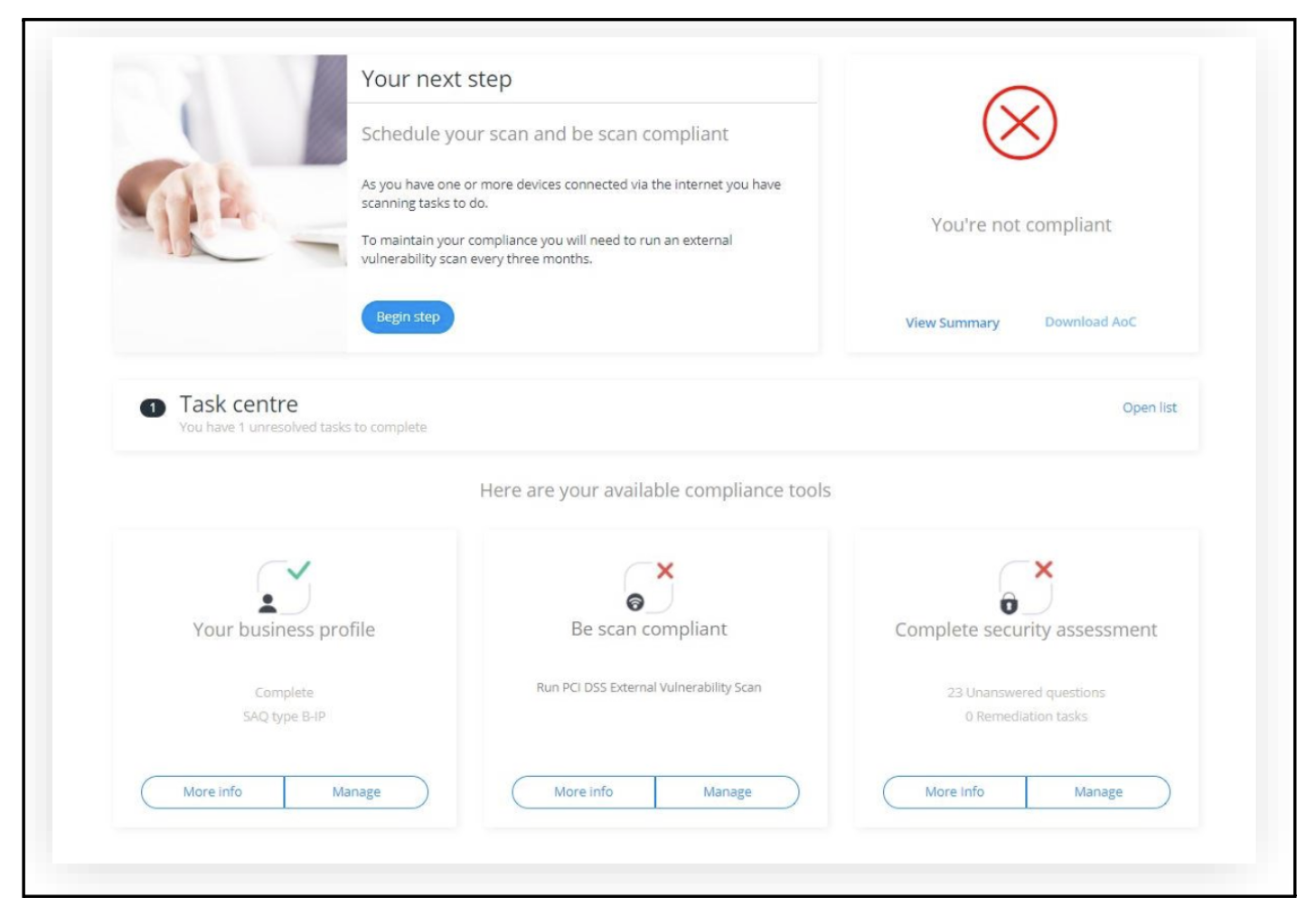 PCI Questionnaire & Scan Process - Sera Payments by Stax